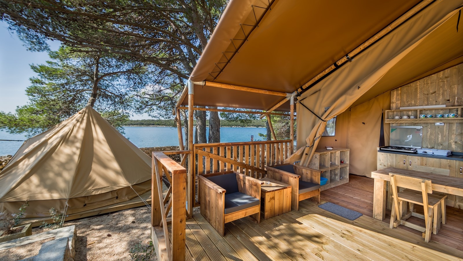 Luksuzen glamping na hrvaškem otoku Cres | Kamp Baldarin